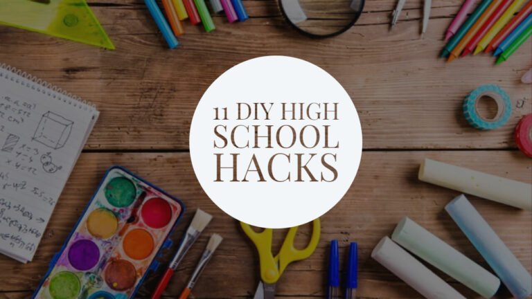 11 DIY High School Hacks That Will Leave You Speechless - Origin Of Idea